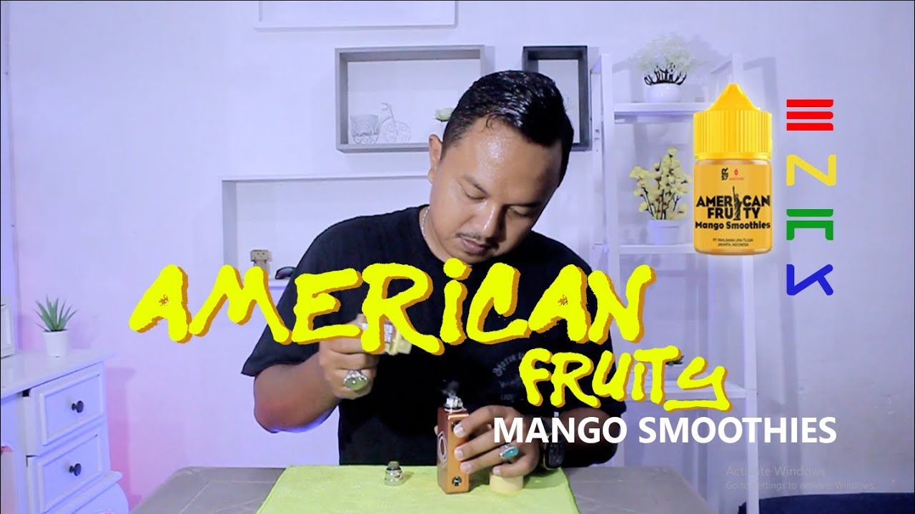 LIQUID AMERICAN FRUITY - Mango Smoothies - YouTube