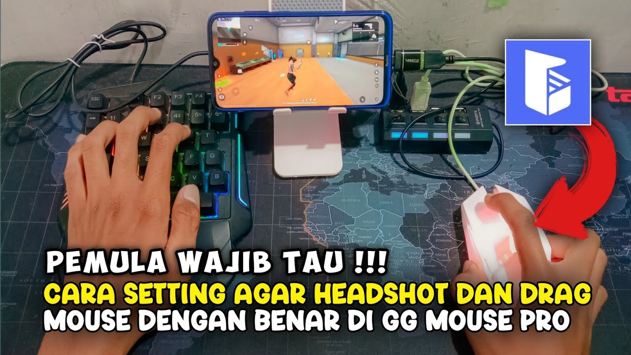 TUTORIAL SETTING AGAR GAMPANG HEADSHOT DI GG MOUSE PRO - YouTube