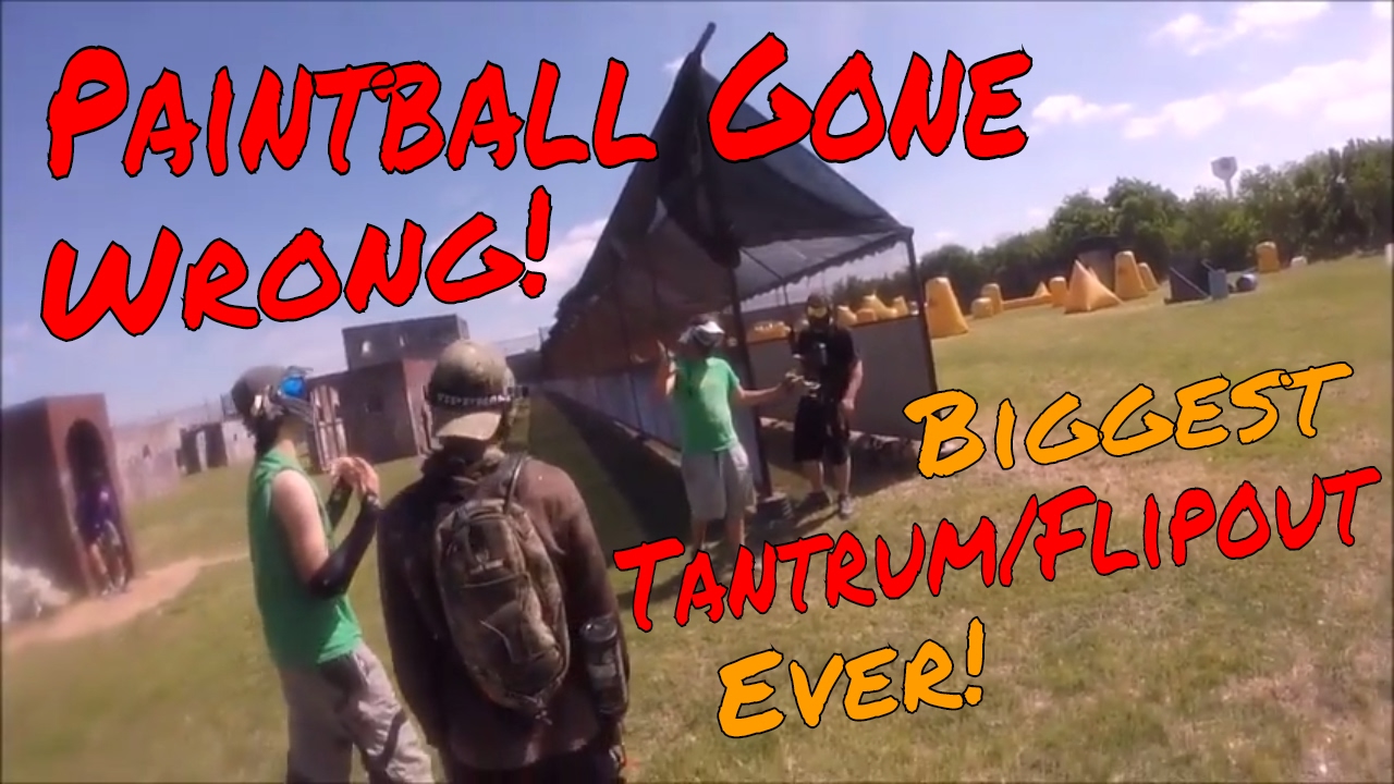 Paintball Flipout/Fight 2017 - YouTube