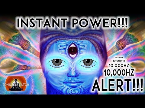 10000 Hz |  INSTANT THIRD EYE STIMULATION (WARNING!!!) 100% MOST POWERFUL THIRD EYE BINAURAL BEATS