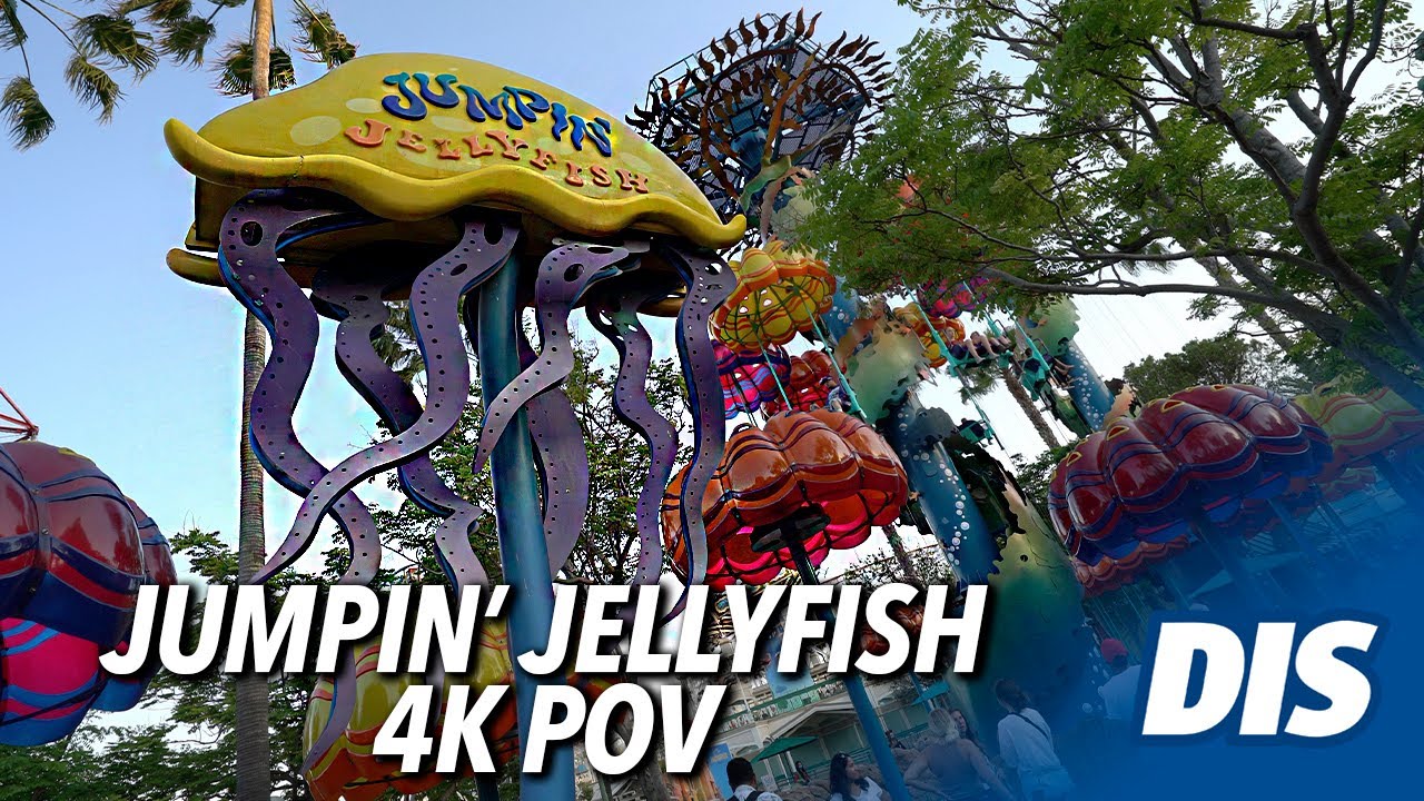 Jumpin' Jellyfish POV | Disney California Adventure Park - YouTube