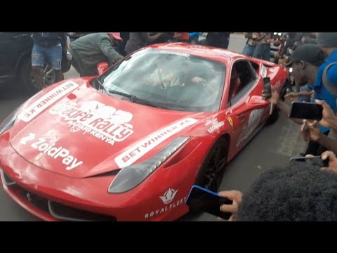 One life rally event in KICC , Ferrari, Porsche 911 - YouTube