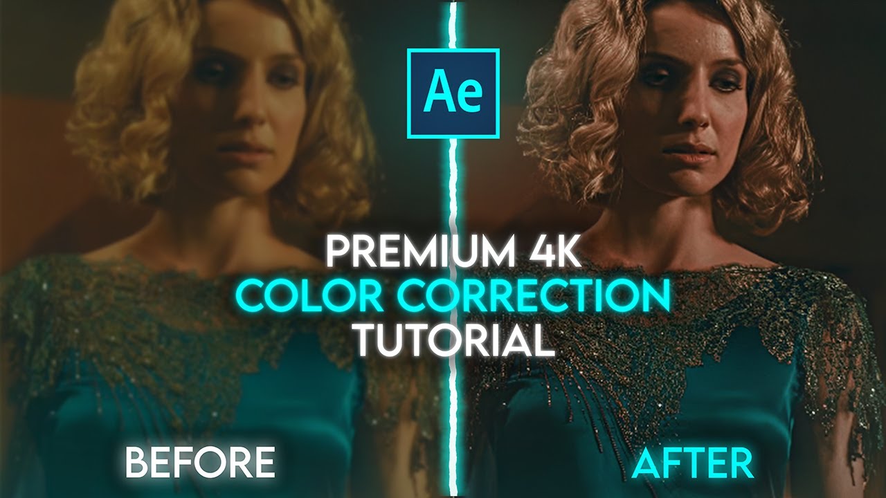 Premium 4K Color Correction(CC) Quality | After Effects Tutorial - YouTube