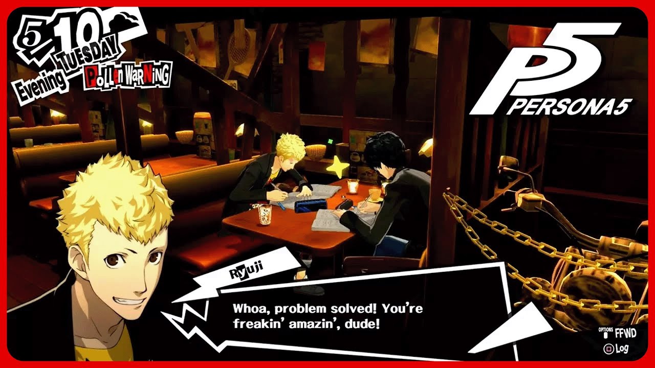 Persona 5: Study Session with Ryuji - YouTube