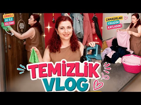 Temizlik Vlog 🧽 | Evin Girişi Pırıl Pırıl Oldu! 🏡 Ayakkabılık Düzeni, Çamaşırlar ve Bol Motivasyon ✨