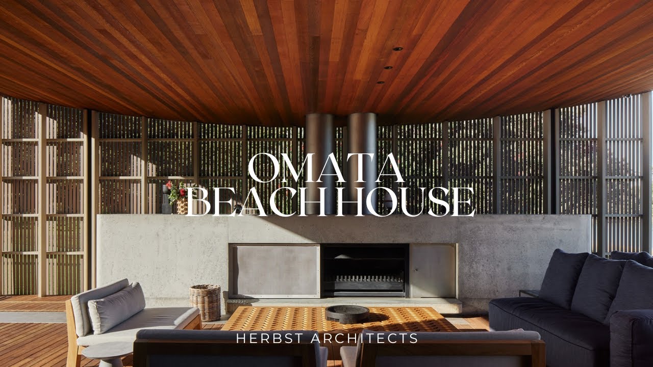 Stunning Isolated Beach House Design in Northland's Coast - YouTube