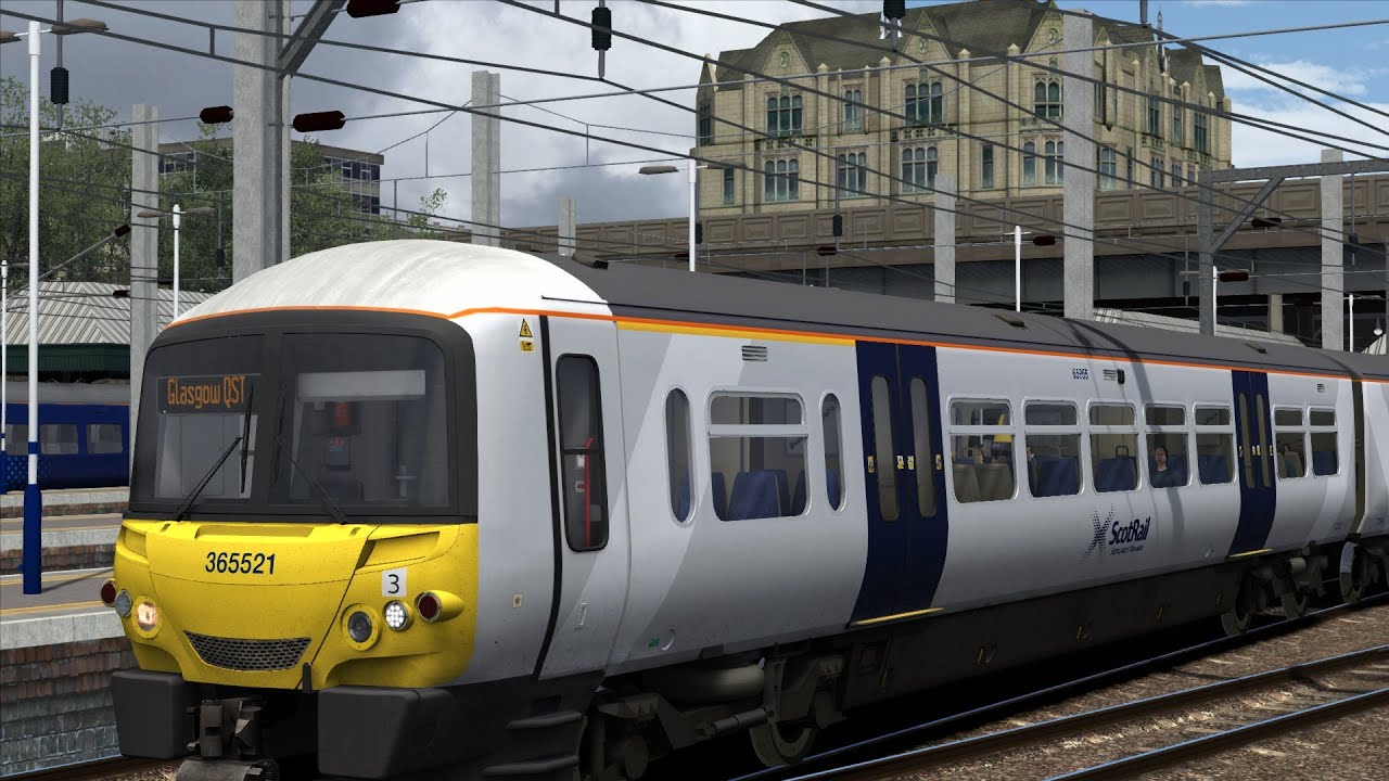 Train Simulator Classic Route Learning: Edinburgh Glasgow AP Class 365 ...