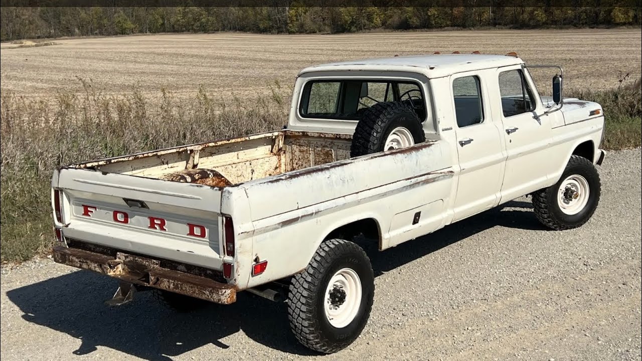 Bumpside Crew Cab Highboy Swap pt. 3 | 4x4 Conversion 1967 F350 - YouTube
