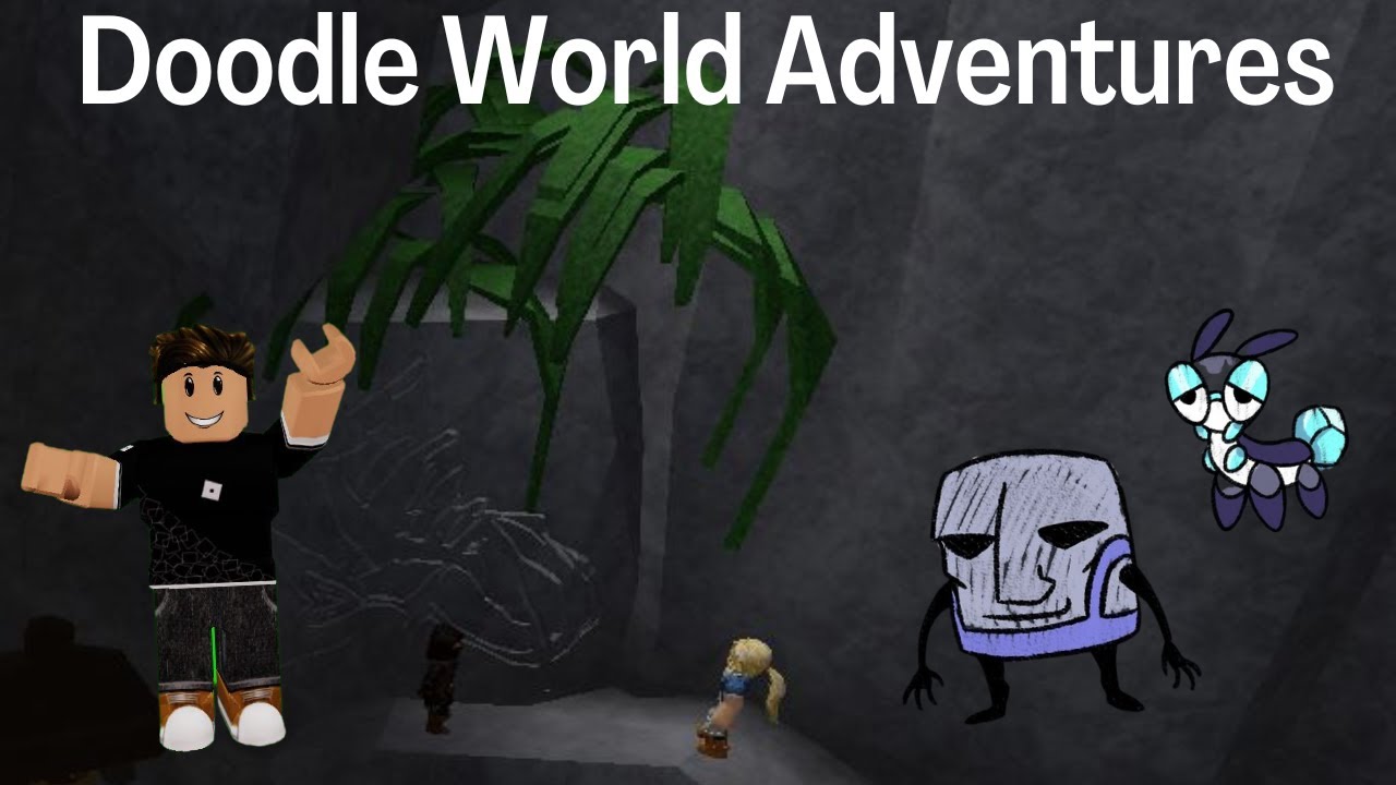 Crystal Caverns And Defeating Craig!! Doodle World Adventures #10 ...