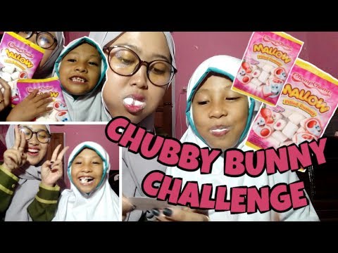CHUBBY BUNNY CHALLENGE with BOCIL | Makan Marshmallow Sambil Nyanyi Lagu Anak-anak Sampe Muntah