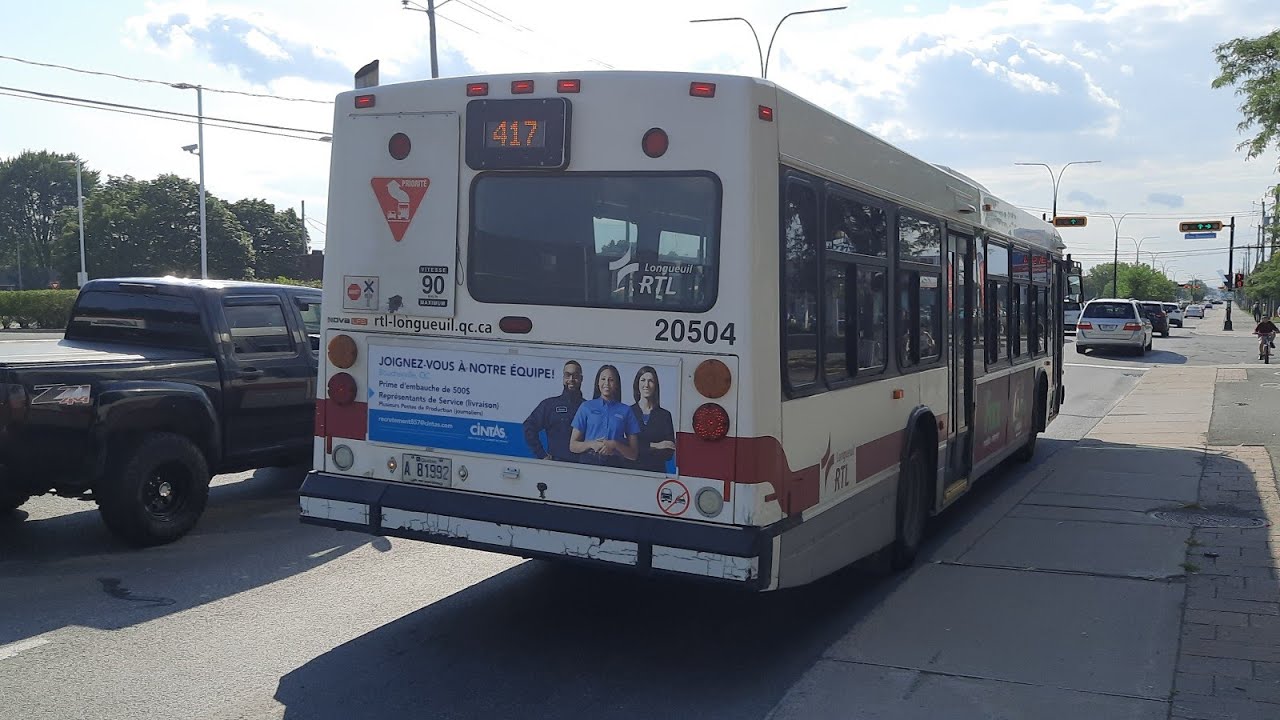 the bus rtl line 417 clip 2 autoroute 132 - YouTube