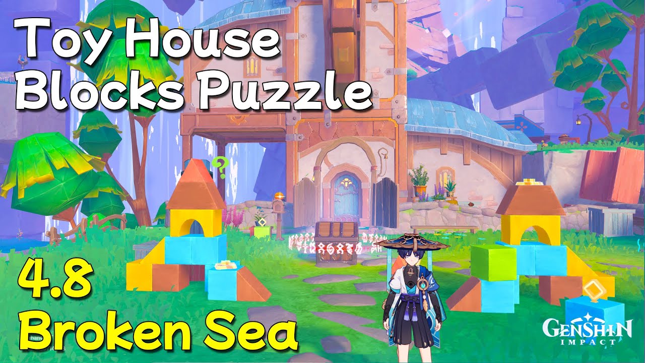 Puzzle | Toy House Blocks | Broken Sea Simulanka 4.8 Genshin Impact ...