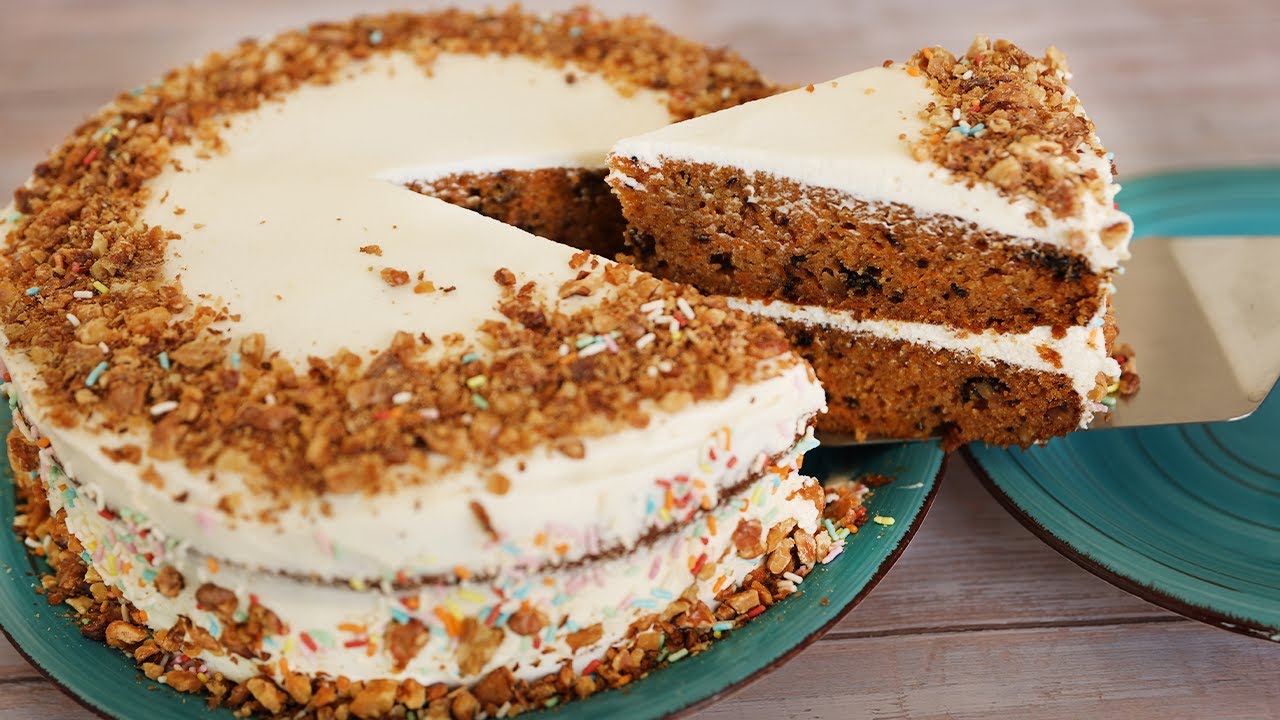 Amazing Carrot Cake Recipe |Incredibly Moist and Easy - YouTube
