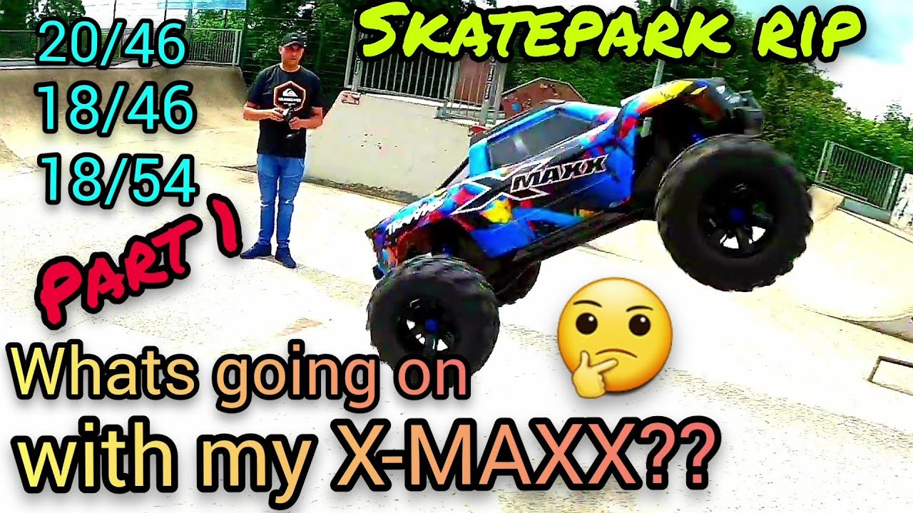 What's going on with my X-MAXX? Part 1 repairing & changing gears...18/ ...