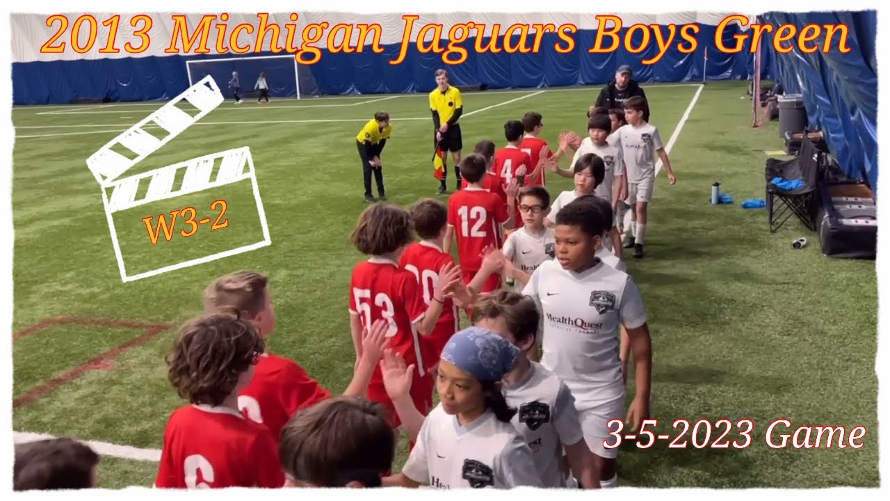 3-5-23 2013 U10 Michigan Novi Jaguars Boys Green VS Liverpool FC North ...