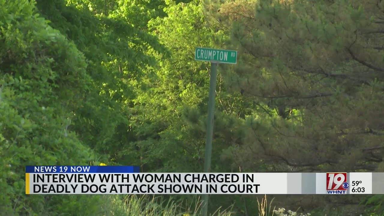 Interview with Woman Charged in Deadly Dog Attack Shown in Court | Nov ...
