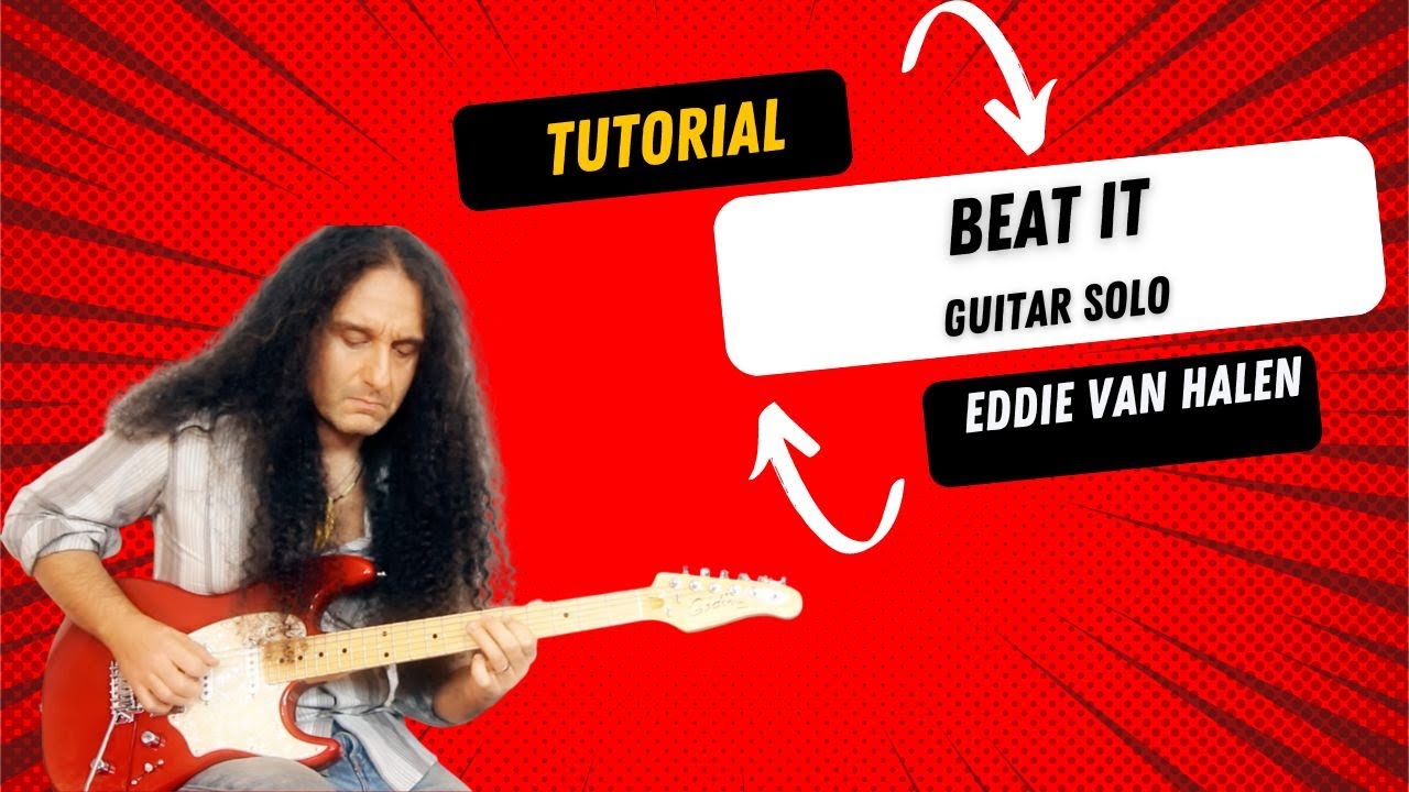 Tutorial ed analisi dell'assolo di Eddie Van Halen su "Beat It" di Michael Jackson! - YouTube