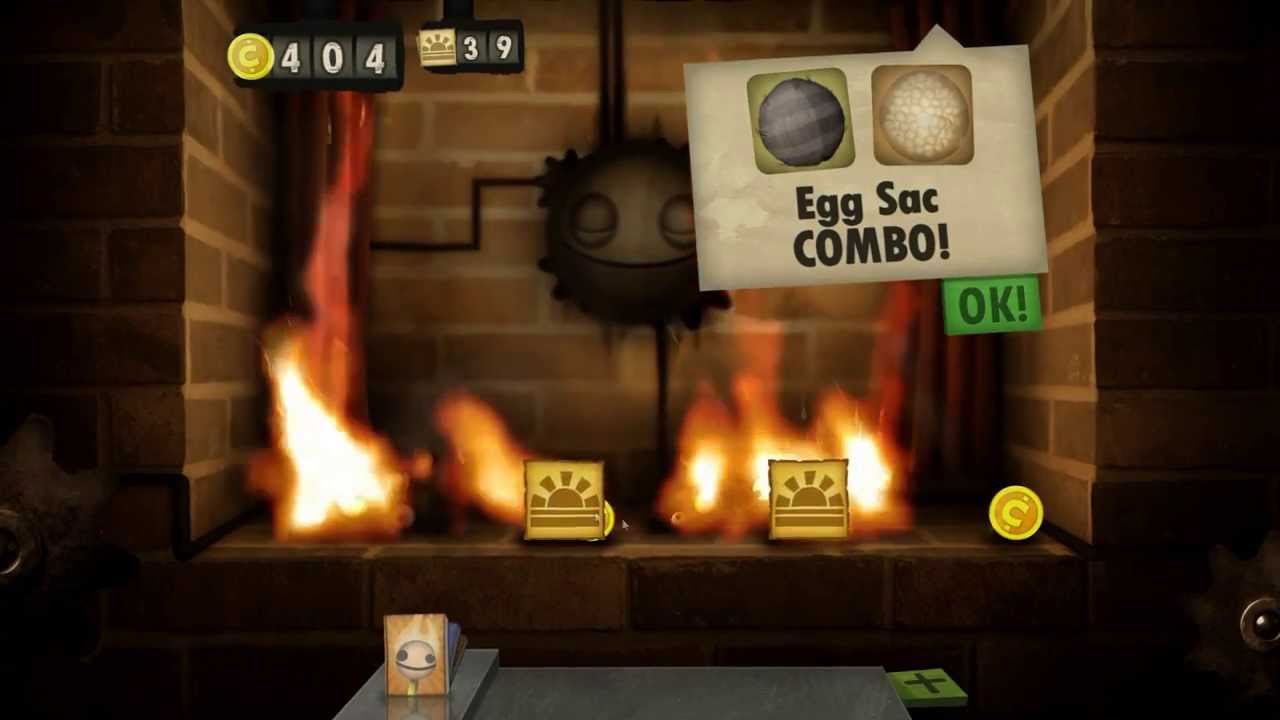 Guide: Little Inferno - Combos: 26 Egg Sac - YouTube
