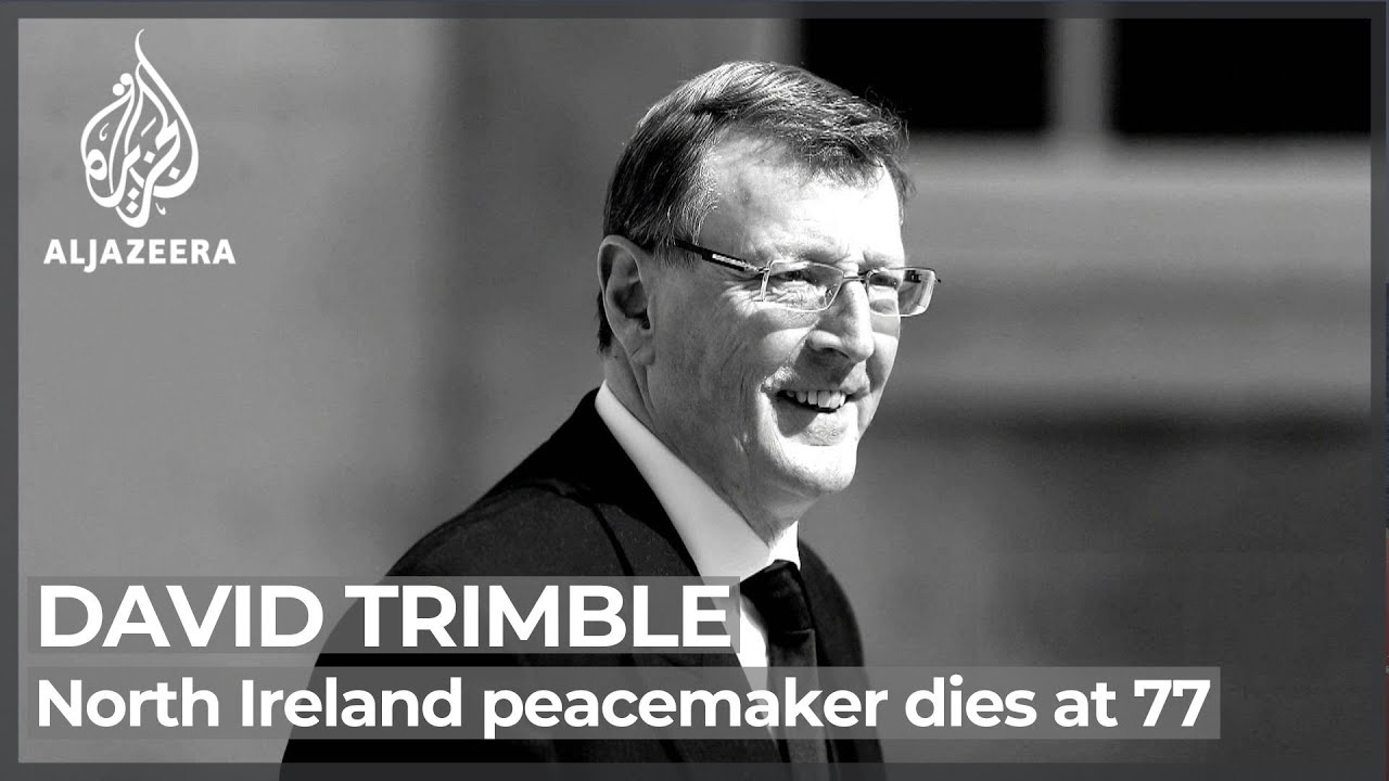 North Ireland peacemaker David Trimble dies at 77 - YouTube