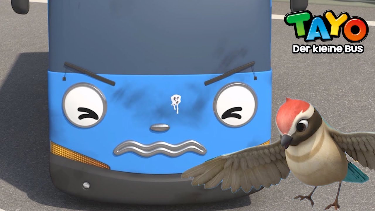 Tayo S5 Deutsch Neue Folgen - Der Vogel hat auf den Bus gekackt | Tayo ...