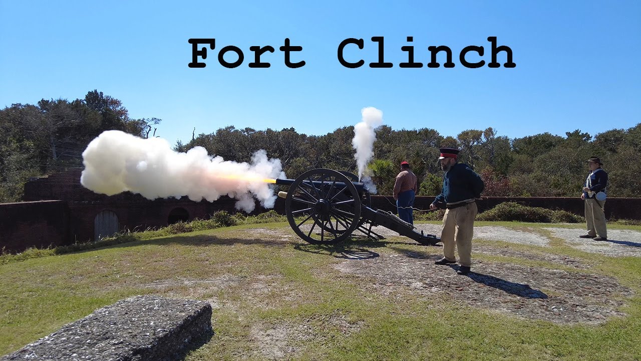 Visiting Fort Clinch, Florida State Park - YouTube