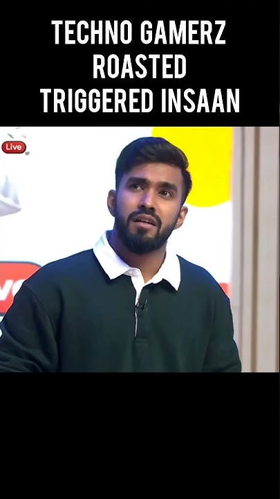 Techno Gamerz roasted Triggered insaan #shorts #youtubeshorts #shortsfeed - YouTube