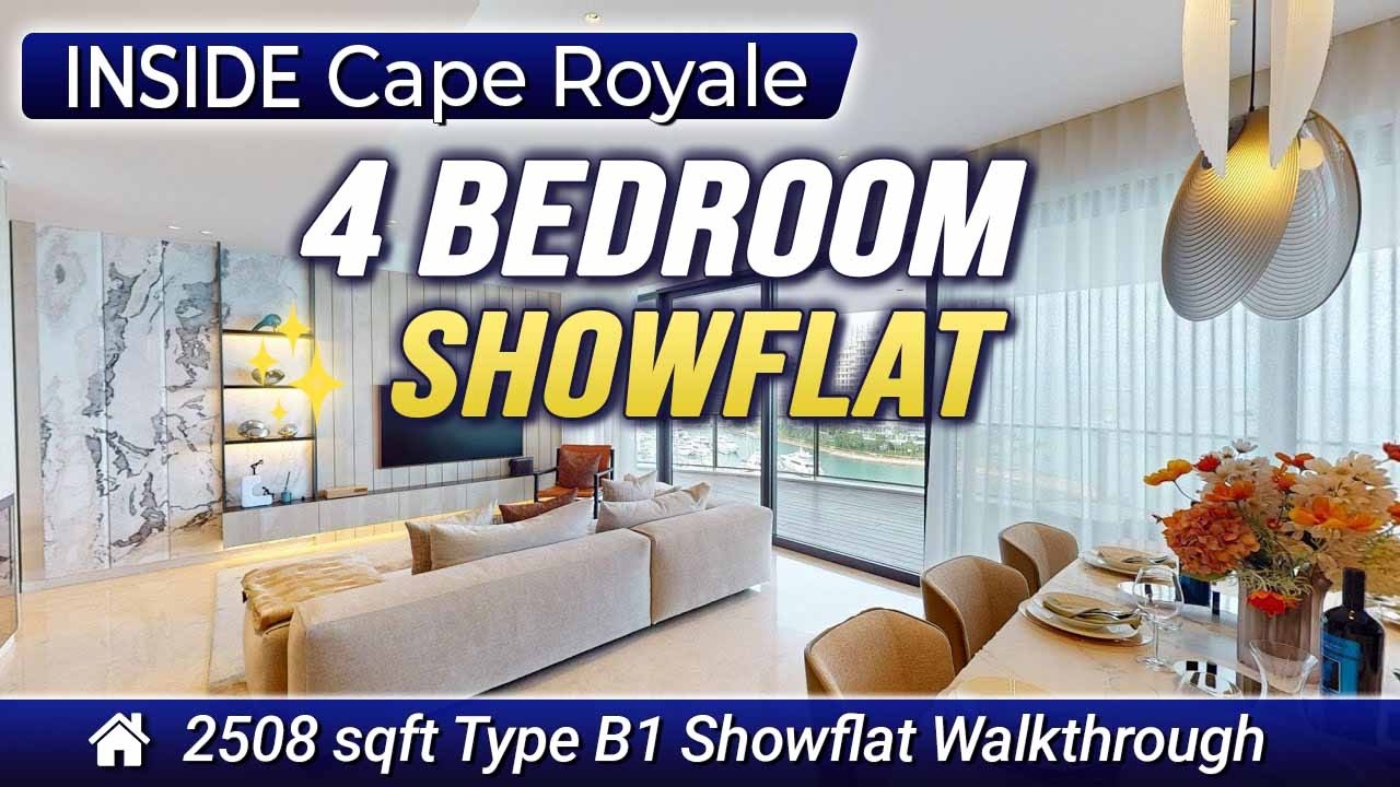 Cape Royale 4 Bedroom Type B1 Walkthrough | 2508 sqft of Luxury ...