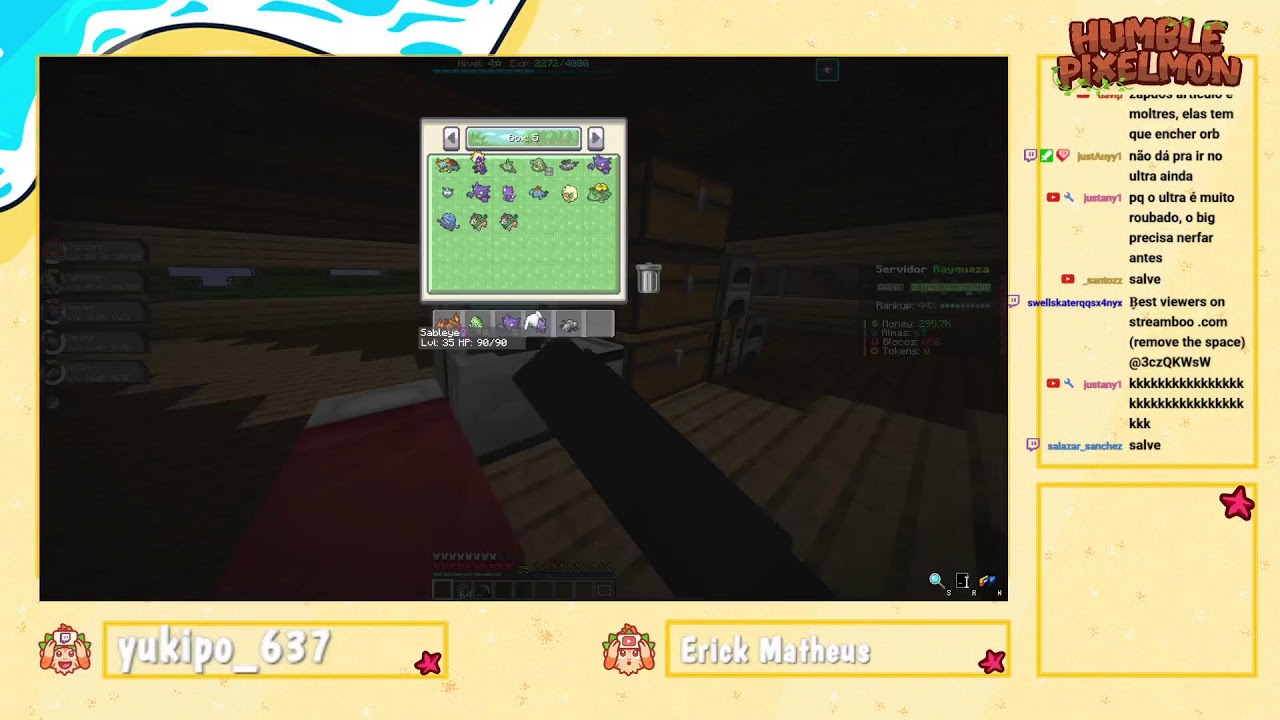 LIVE NO RAYQUAZA | HUMBLE PIXELMON - YouTube
