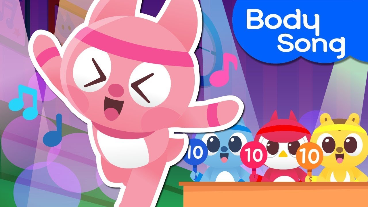 [Miniforce] Head Shoulders Knees and Toes | Nursery rhymes | Body Song ...