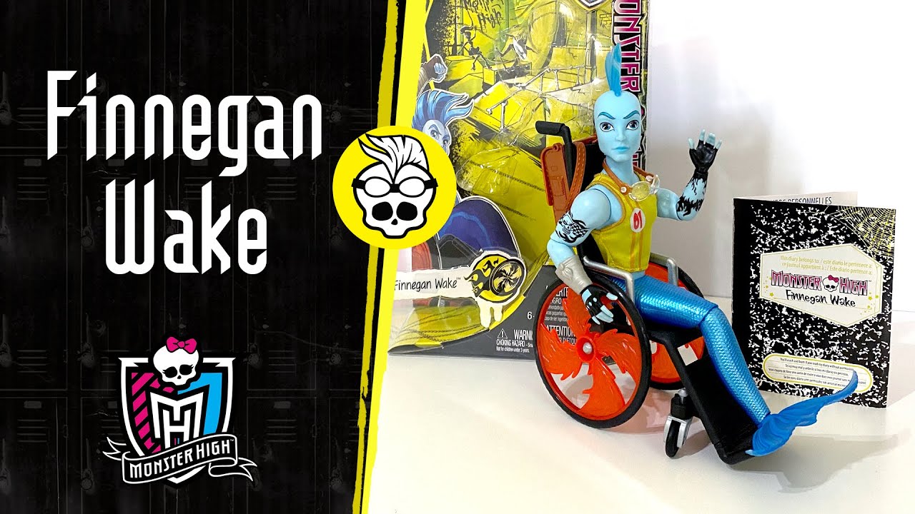 Review FINNEGAN WAKE 🐬 Monster High - YouTube