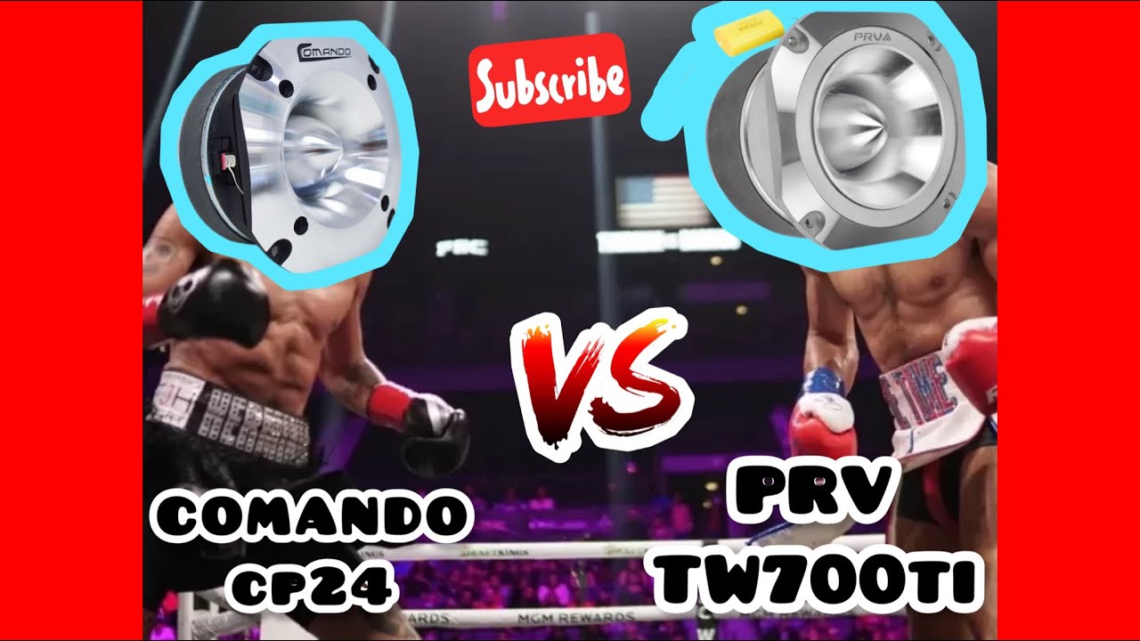 #tweeter #caraudio #rd Comparativa de Tweeter PRV Tw700ti vs. Tweeter ...