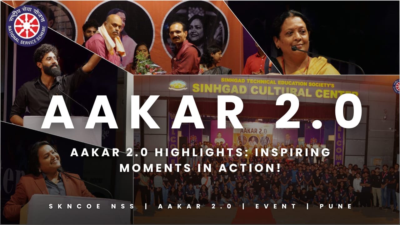 AAKAR 2.0 | INSPIRING MOMENTS IN ACTION | SKNCOE NSS - YouTube
