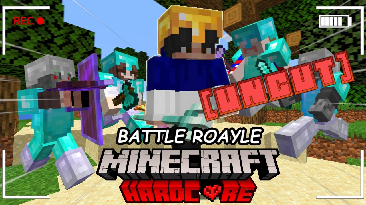 [UNCUT] How I DOMINATED This Minecraft Battle Royale - YouTube