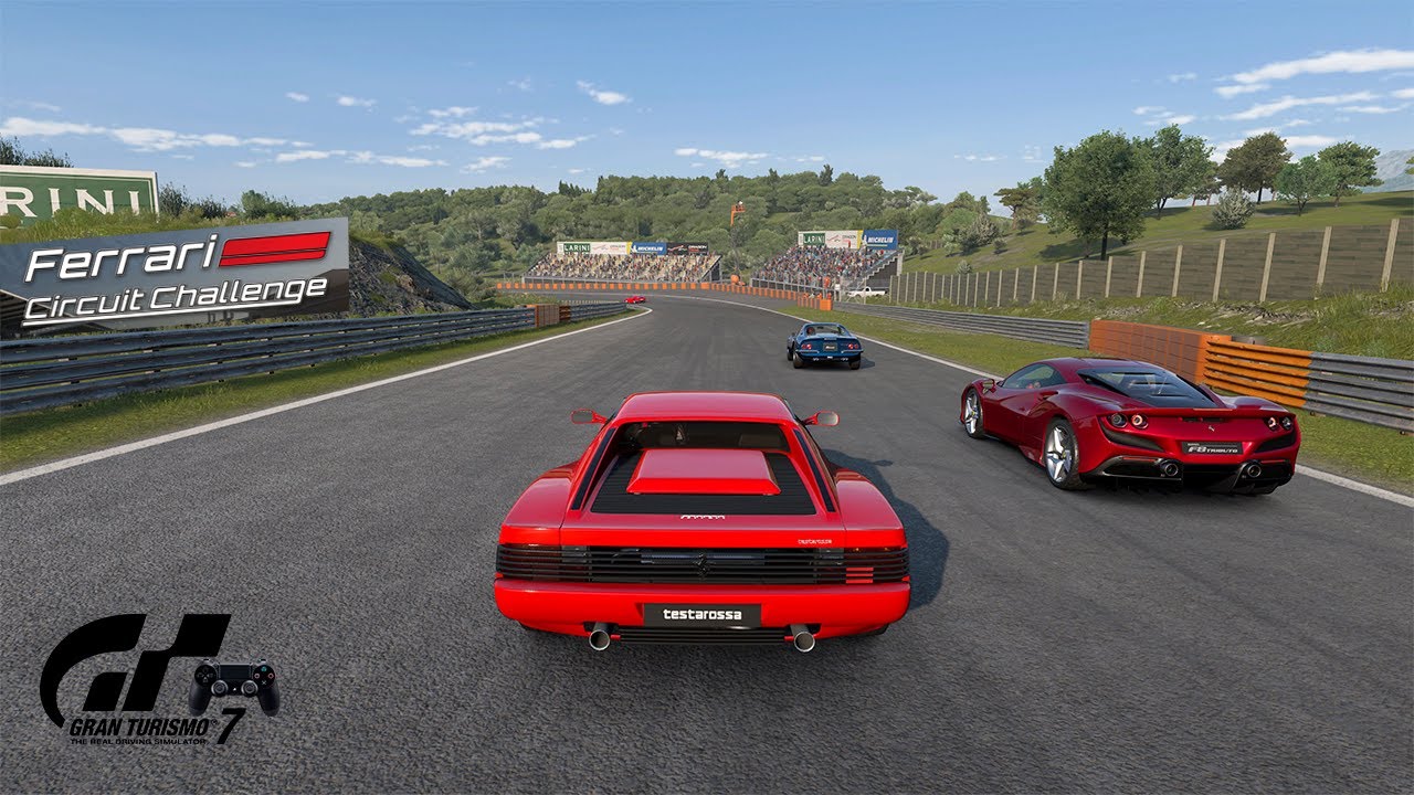 Gran Turismo 7 | Ferrari Testarossa (Sega OutRun) | Dragon Trail ...