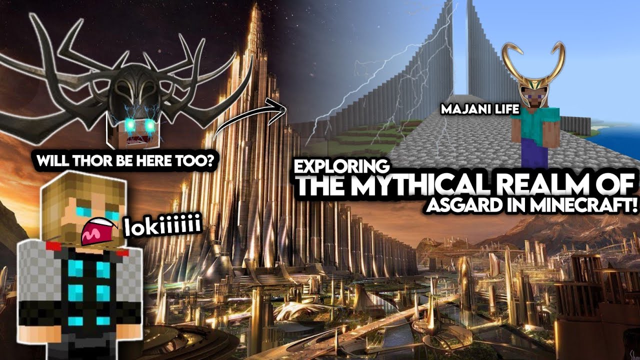Discovering Asgard: Marvel's Mythical World in Minecraft - YouTube
