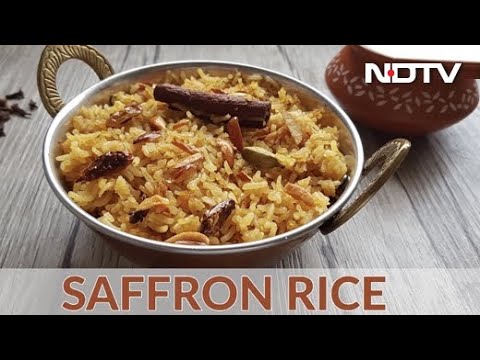 How To Make Saffron Rice | Easy Saffron Rice Recipe - YouTube