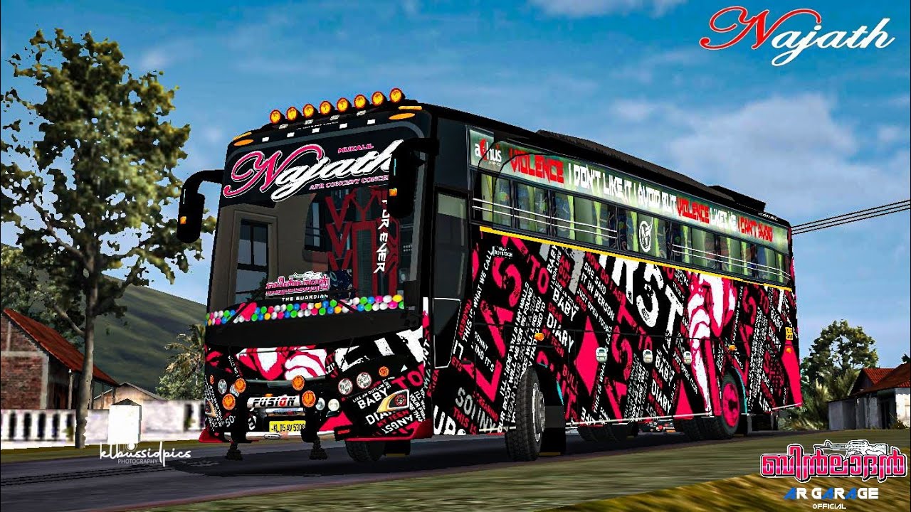 Najath Binladhan bus livery | 6K UHD Jetbus livery | Link in ...