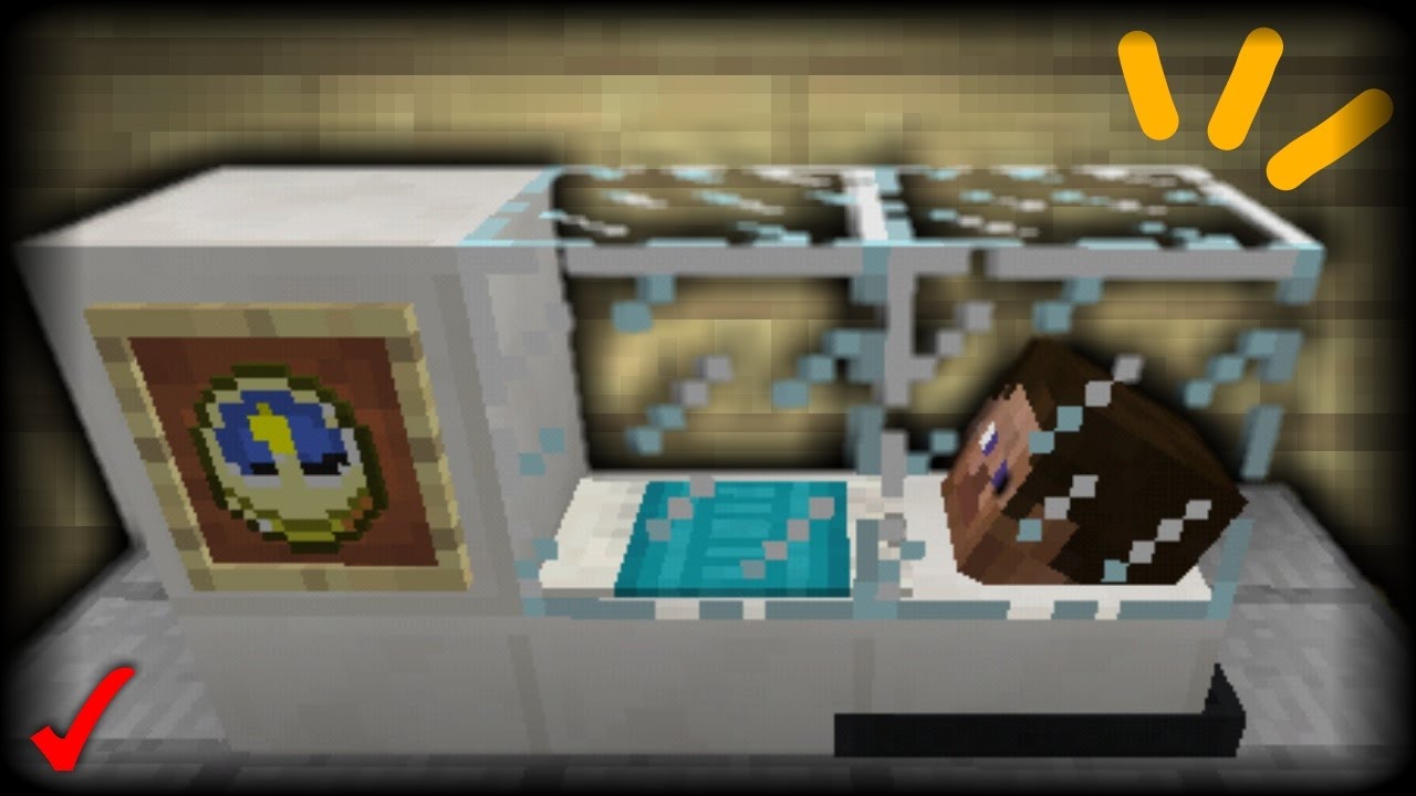 ¡Como Hacer Una Incubadora En Minecraft PE 1.1! | Incubadora Para Bebe ...