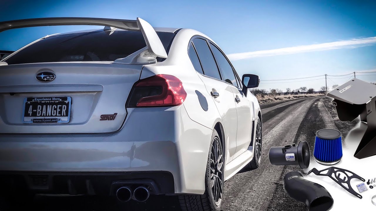 SUBARU WRX/STI Cobb intake & air box install + Accessport TUNE!! - YouTube