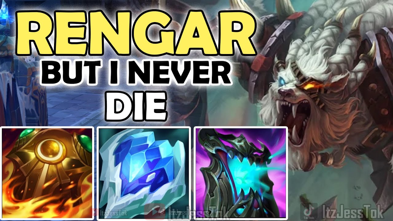 ULTIMATE TILTER OF ARAM! TANK RENGAR! | #aram #league #leagueoflegends ...