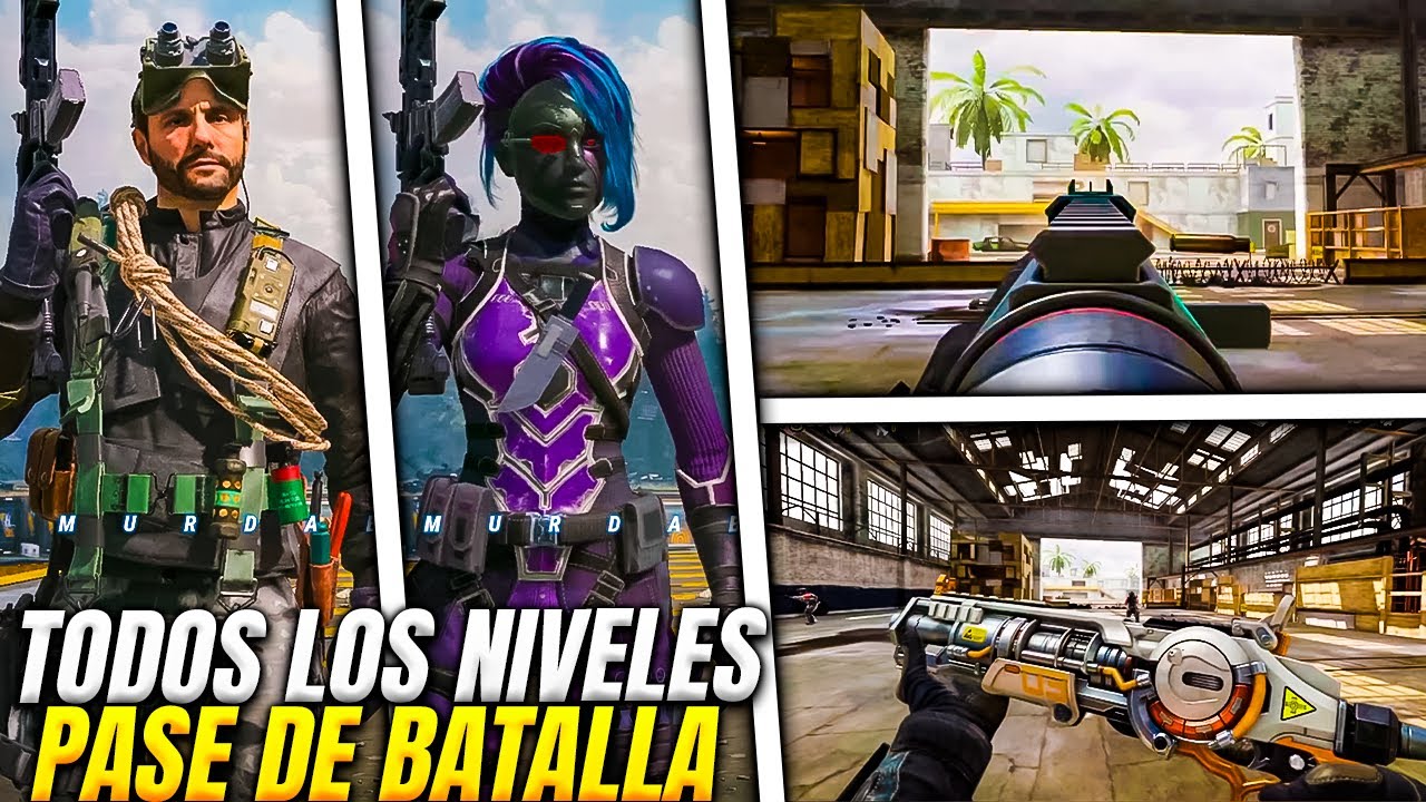 TODOS los NIVELES y RECOMPENSAS del PASE DE BATALLA de la TEMPORADA 4 ...