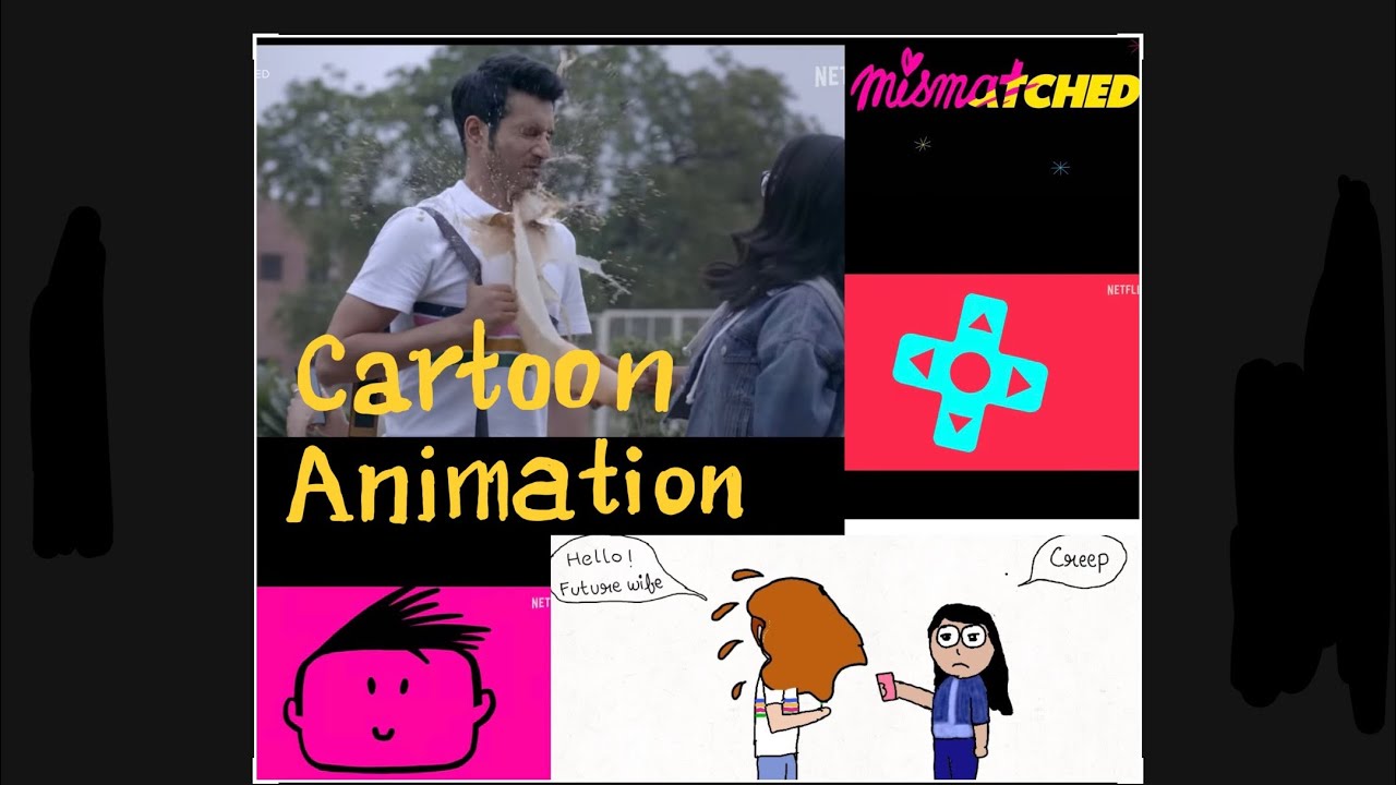 Cartoon Animation of mismatched.Cute couple animationRelationship # ...