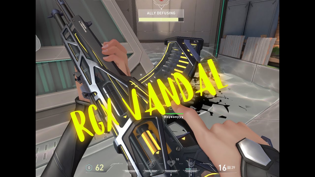 Rgx Vandal and my first SKIN! | Valorant | - YouTube