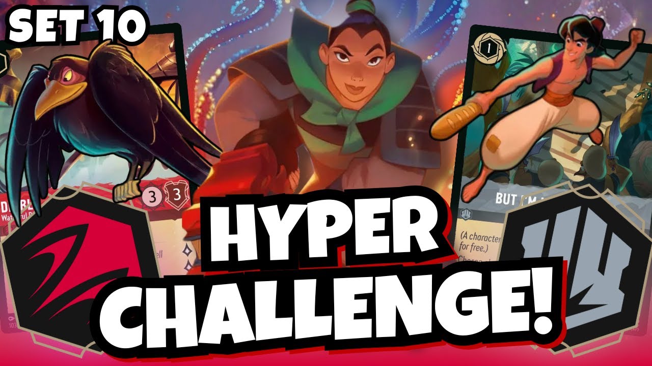 Lorcana Set 10 - Ruby Steel Challengers! - YouTube