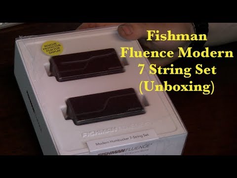 Fishman Fluence Modern 7 String Unboxing - YouTube