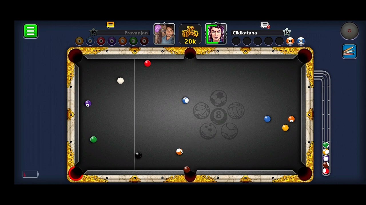 Video Game ।। 8 BALL POOL ।। Mobile Games - YouTube