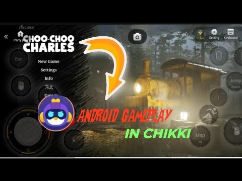 Choo Choo Charles in android gameplay in chikki - YouTube