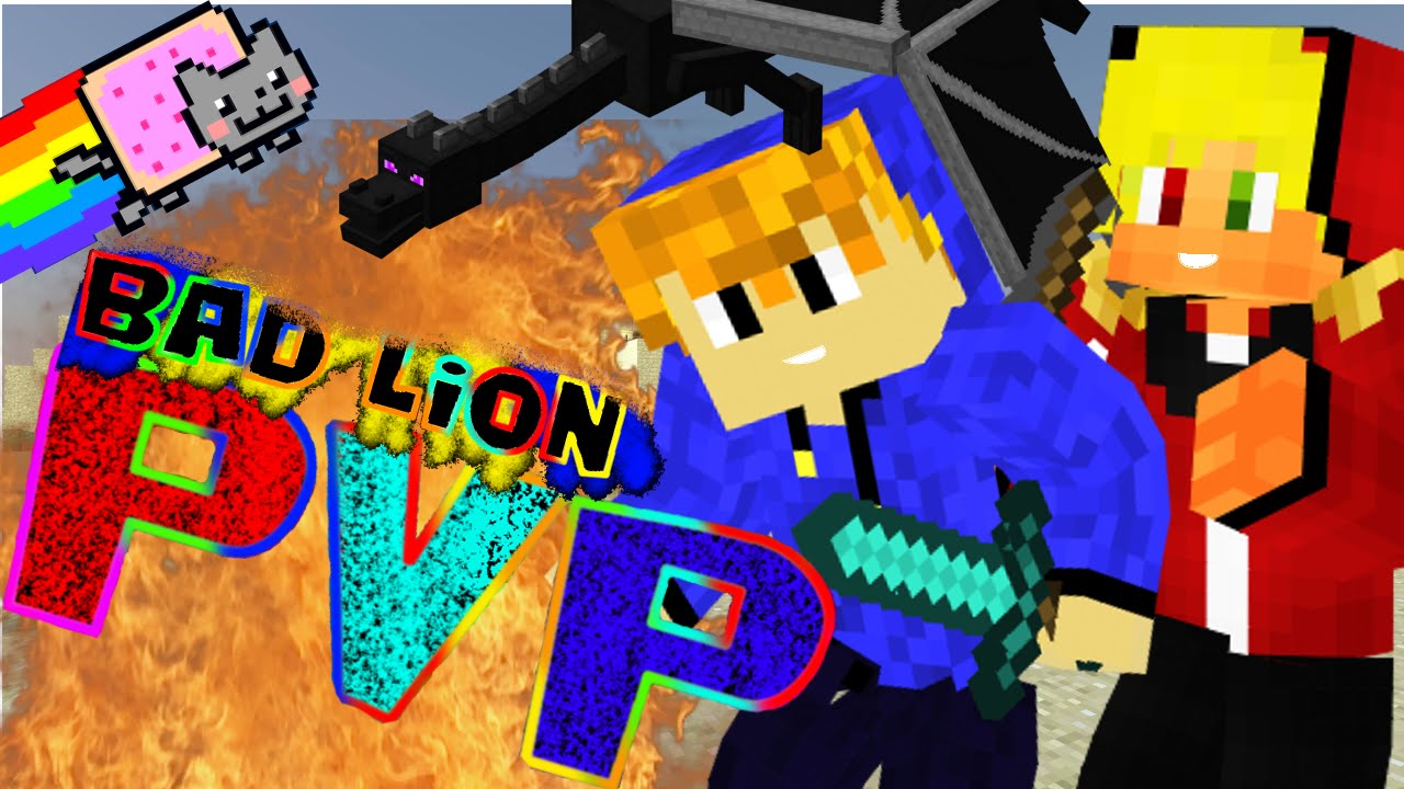 Minecraft | Bad Lion PVP W/Türkçe Takıntılı Oyuncu - YouTube