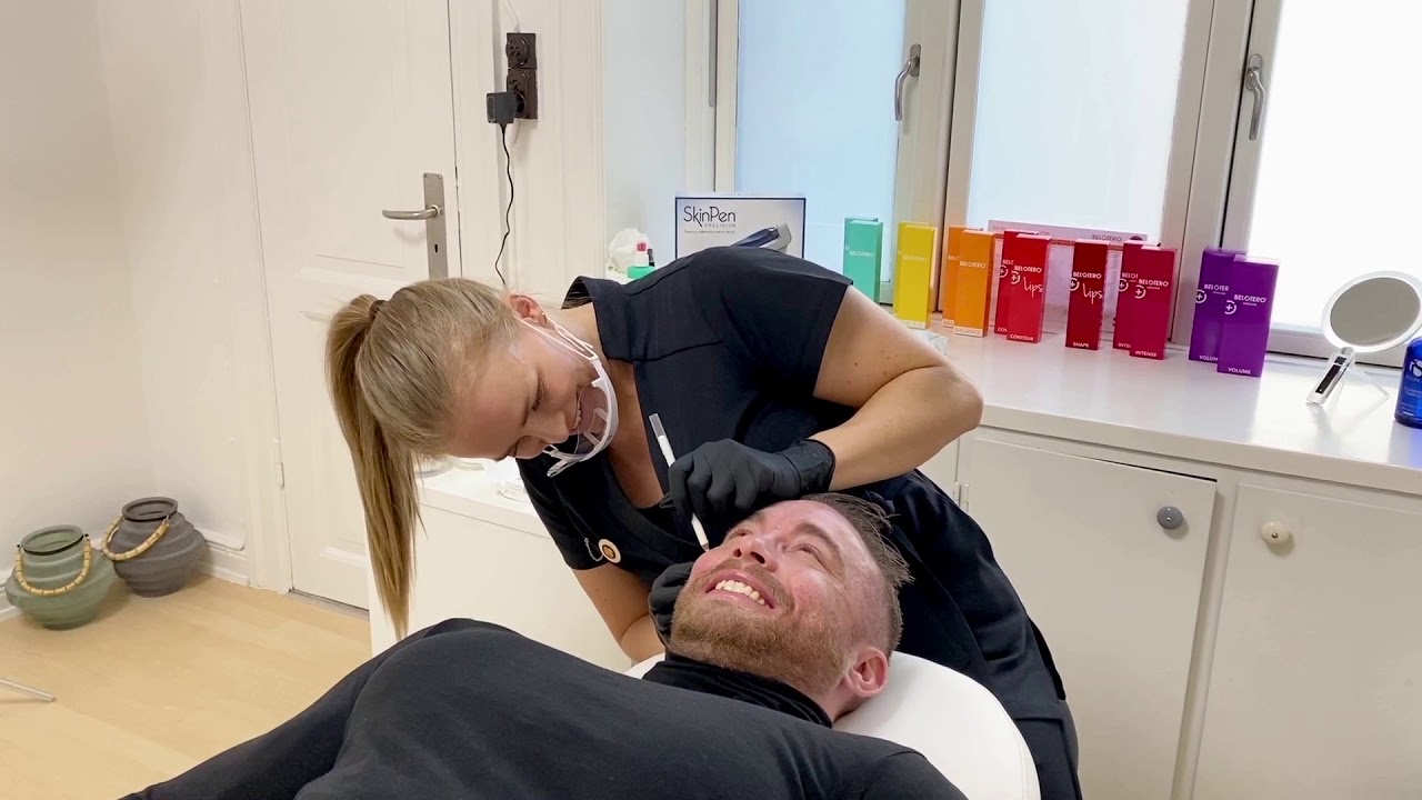 Andreas Saugmann får Botox hos Louise Bundgaard - YouTube