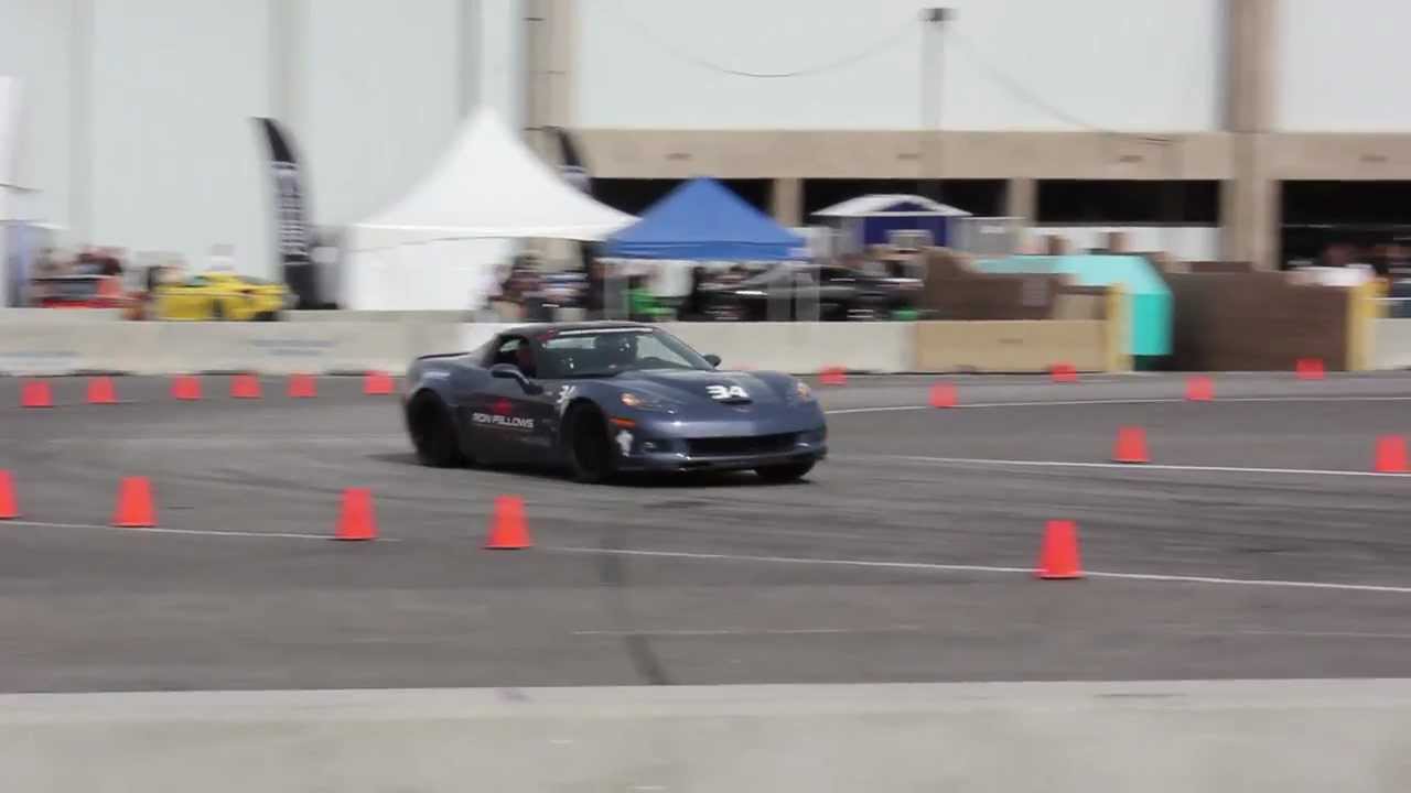 Corvette ZR1 Road Course at SEMA 2012 - YouTube